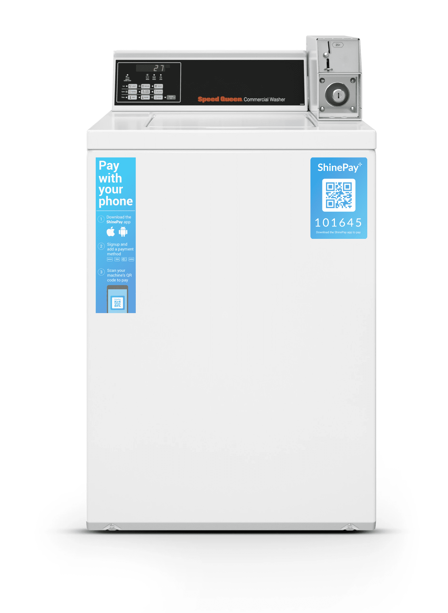 Coin Operated Commercial Laundry Machines ShinePay Coin Operated Commercial Laundry Machines ShinePay