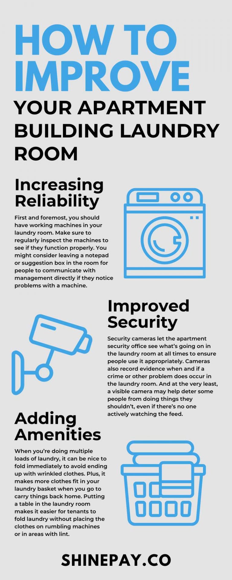 How To Improve Your Apartment Building Laundry Room